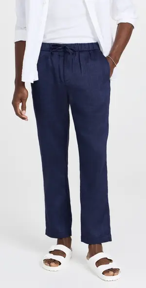 Frescobol Carioca Oscar Linen Chinos