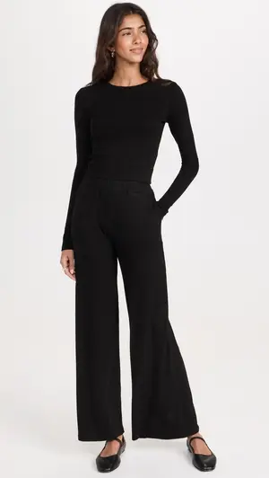 Sprwmn Wide Leg Trousers