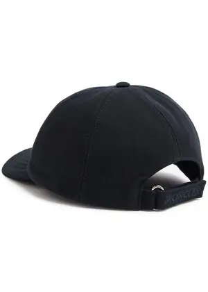 Moncler Cotton Cap - Navy