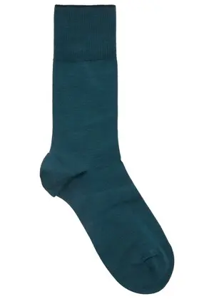 Falke Falke Airport Wool-Blend Socks Green