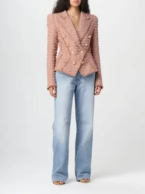 Balmain Blazer In Tweed