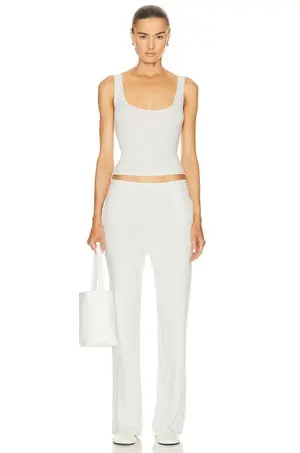 LESET Lauren Scoop Neck Tank Top