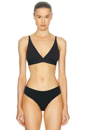 Wolford Triangle Bralette - Black