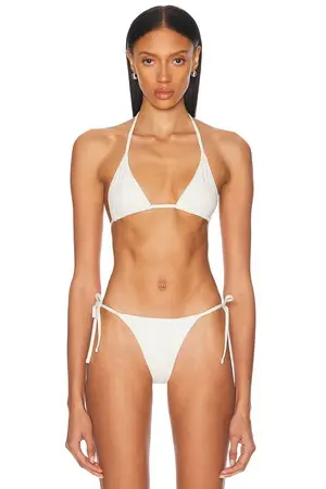 Eterne Isla Bikini Top Ivory