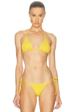 Eterne Isla Bikini Top - Saffron
