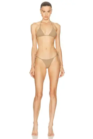 Eterne Isla Bikini Top - Taupe