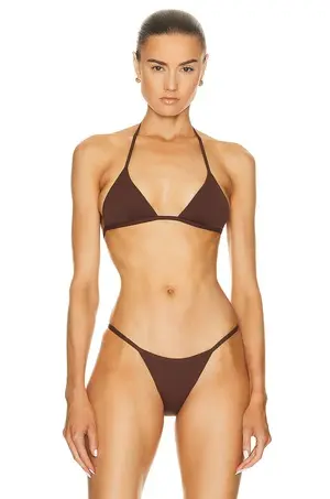 Eterne Thea Bikini Top Chocolate