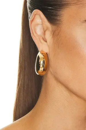 Isabel Marant Large Hoop Earrings - Dore