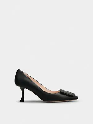 ROGER VIVIER Viv' In The City Leather Pumps