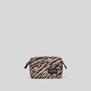 Everlane Renew Transit Catch-All Case Tiger Stripe Light Brown