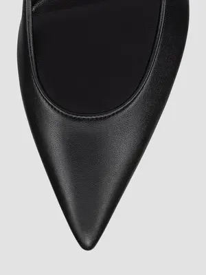 CHRISTIAN LOUBOUTIN Sporty Kate 85mm Leather Pumps - Black