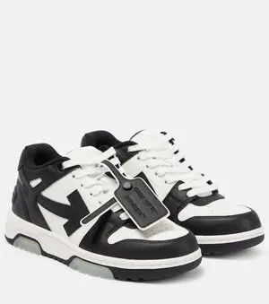 Off-White Out Of Office Leather Sneakers