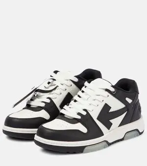 Off-White Out Of Office Leather Sneakers