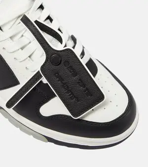 Off-White Out Of Office Leather Sneakers