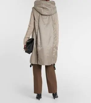 Max Mara Padded Technical Vest - Silver