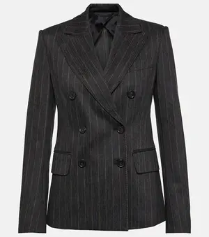 Max Mara Ofride Pinstriped Blazer