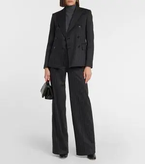 Max Mara Ofride Pinstriped Blazer