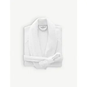 YVES DELORME Etoile Cotton-blend Robe - Blanc