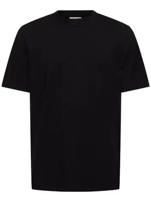 JIL SANDER Cotton Jersey T-shirt - Black