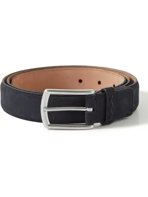 ZEGNA 3cm Suede Belt