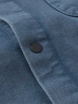 Folk Assembly Cotton-twill Overshirt - Blue