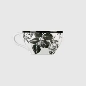 Gucci Herbarium Teacup And Saucer, Set Of Two