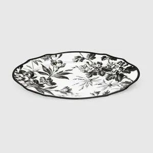 Gucci Herbarium Hors D'oeuvre Plate - Black
