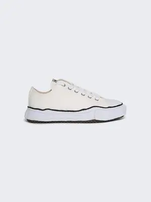 Mihara Yasuhiro Peterson Canvas Low-top Sneakers - White