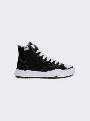 Mihara Yasuhiro Peterson Canvas High-top Sneakers - Black