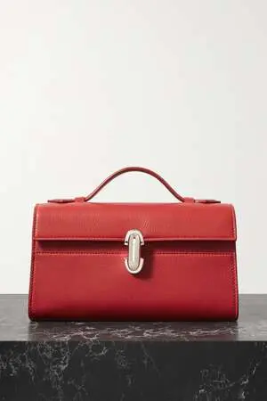 Savette Symmetry Pochette Leather Tote