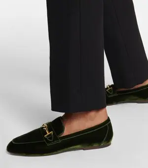 TOD'S Velvet Loafers