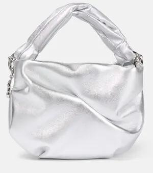 JIMMY CHOO Jimmy Choo Bonny Metallic Leather Tote Bag Metallic