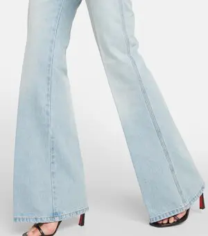 Victoria Beckham Bleached Denim Jeans