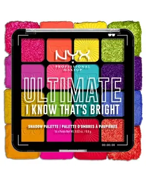 NYX PROFESSIONAL MAKEUP Ultimate Shadow Palette I Know That's Bright