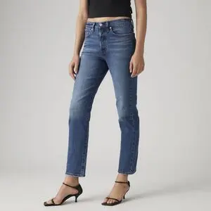 LEVI'S Wedgie Straight Ankle Jeans