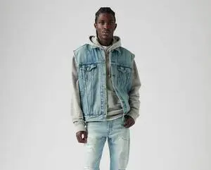 LEVI'S Relaxed Trucker Jacket Vest