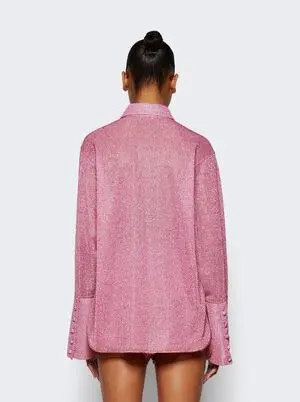 OSÃ©REE Oséree Lumiere Sleeves Shirt Pink
