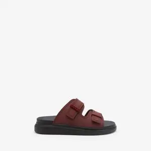 Alexander McQueen Hybrid Slides Bordeaux