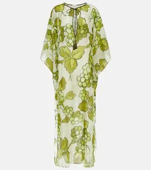 Etro Printed Silk Kaftan