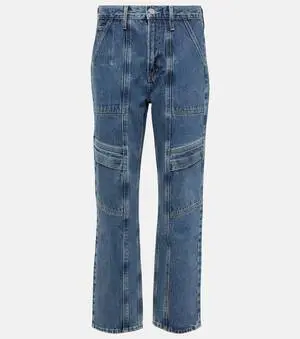 AGOLDE Cooper Cargo Denim Pants - Blue