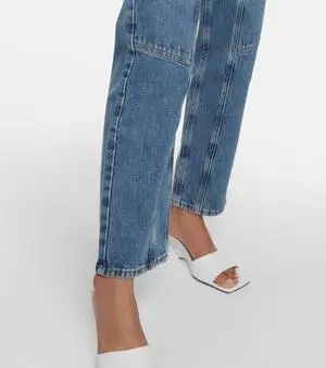 AGOLDE Cooper Cargo Denim Pants - Blue