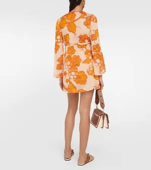 Etro Printed Ramie Tunic