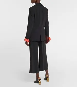 Etro Single-breasted Cady Blazer