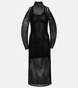 Alaïa Sheer Net Gown