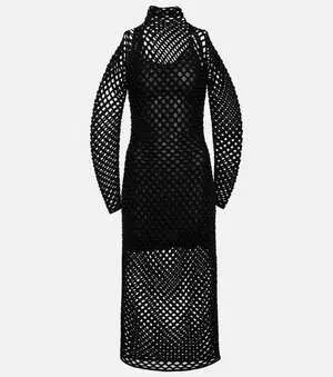 Alaïa Sheer Net Gown