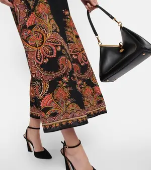 Etro Paisley Midi Dress - Black