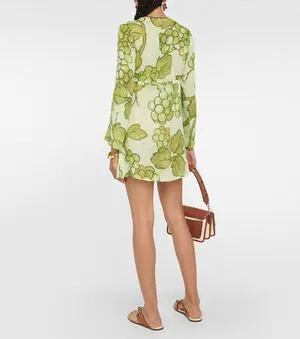 Etro Printed Ramie Tunic