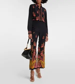 Etro Paisley Silk Blouse