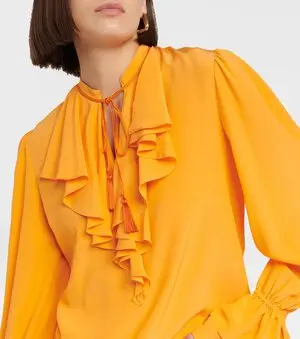 Etro Silk Blouse - Orange