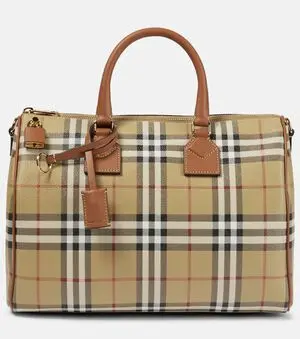 Burberry Check Medium Tote Bag - Multicoloured